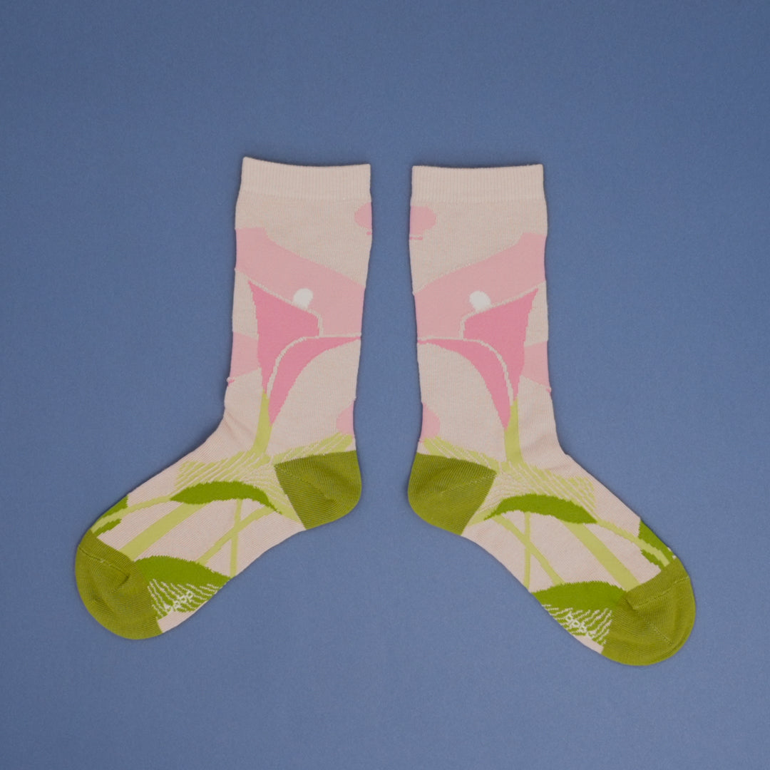 BLOOM socks | CALLA – YURI HIMURO ONLINE SHOP