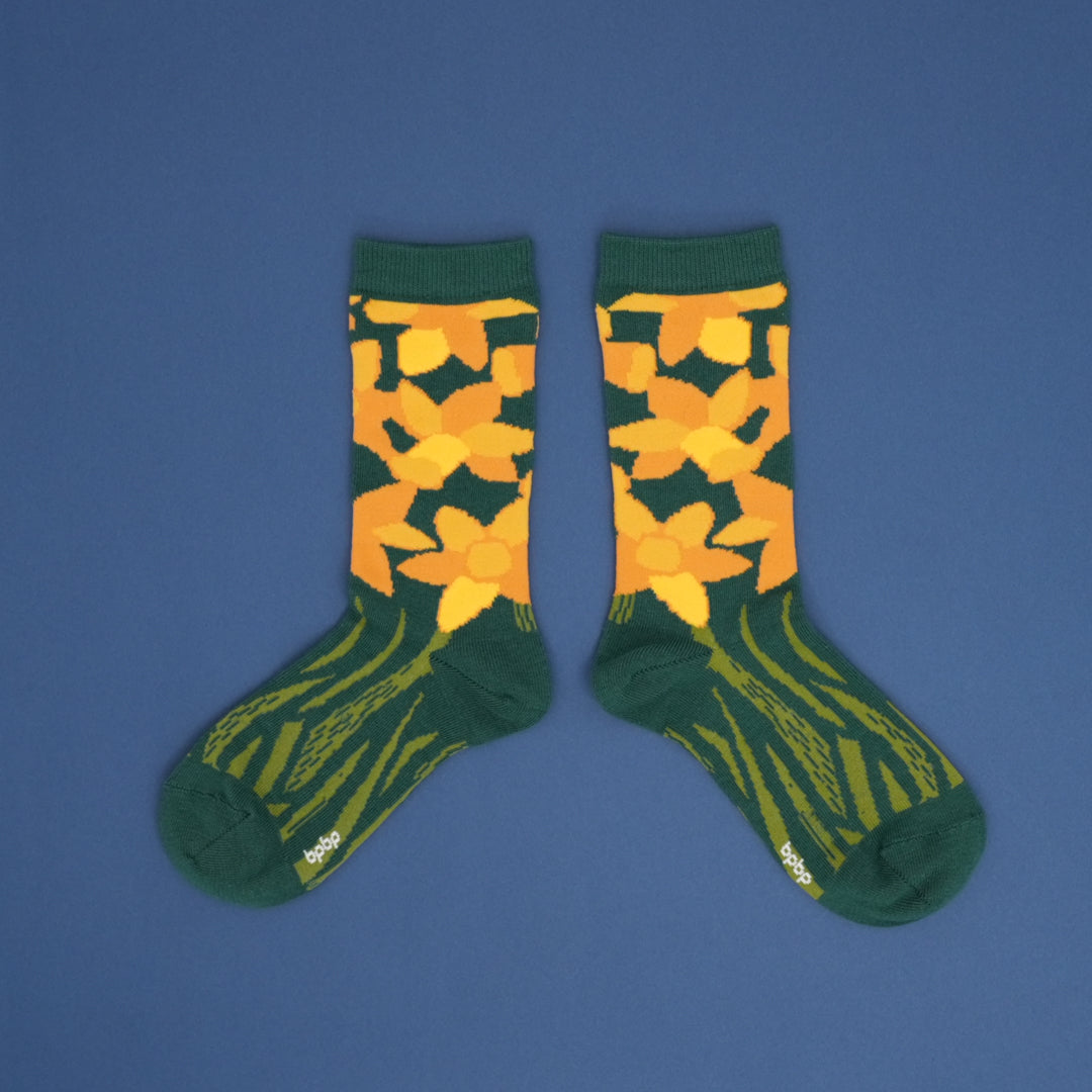 BLOOM socks | NARCISSUS – YURI HIMURO ONLINE SHOP