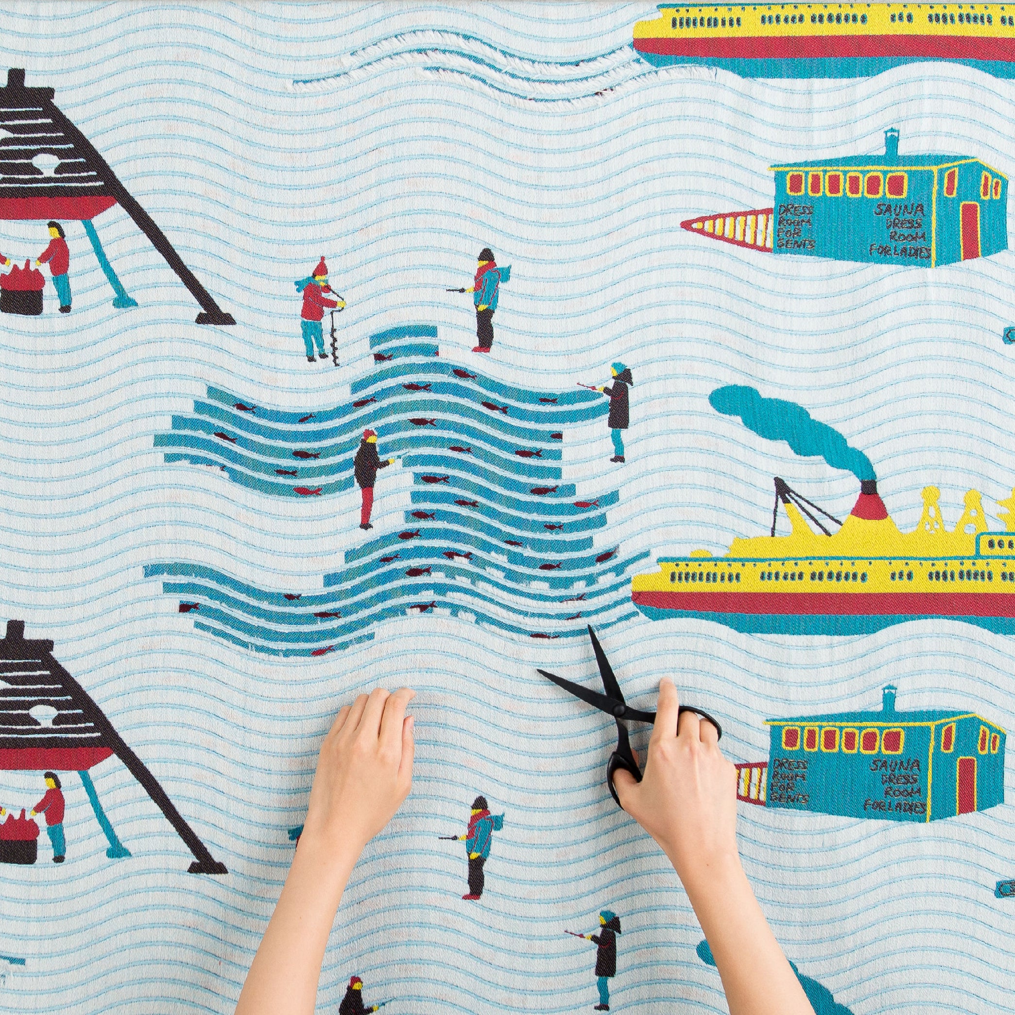 SNIP SNAP LAPLAND cut cloth | ship – YURI HIMURO ONLINE SHOP