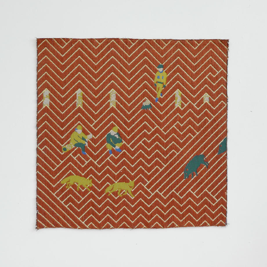 SNIP SNAP SATOYAMA cut cloth | fox red – YURI HIMURO ONLINE SHOP