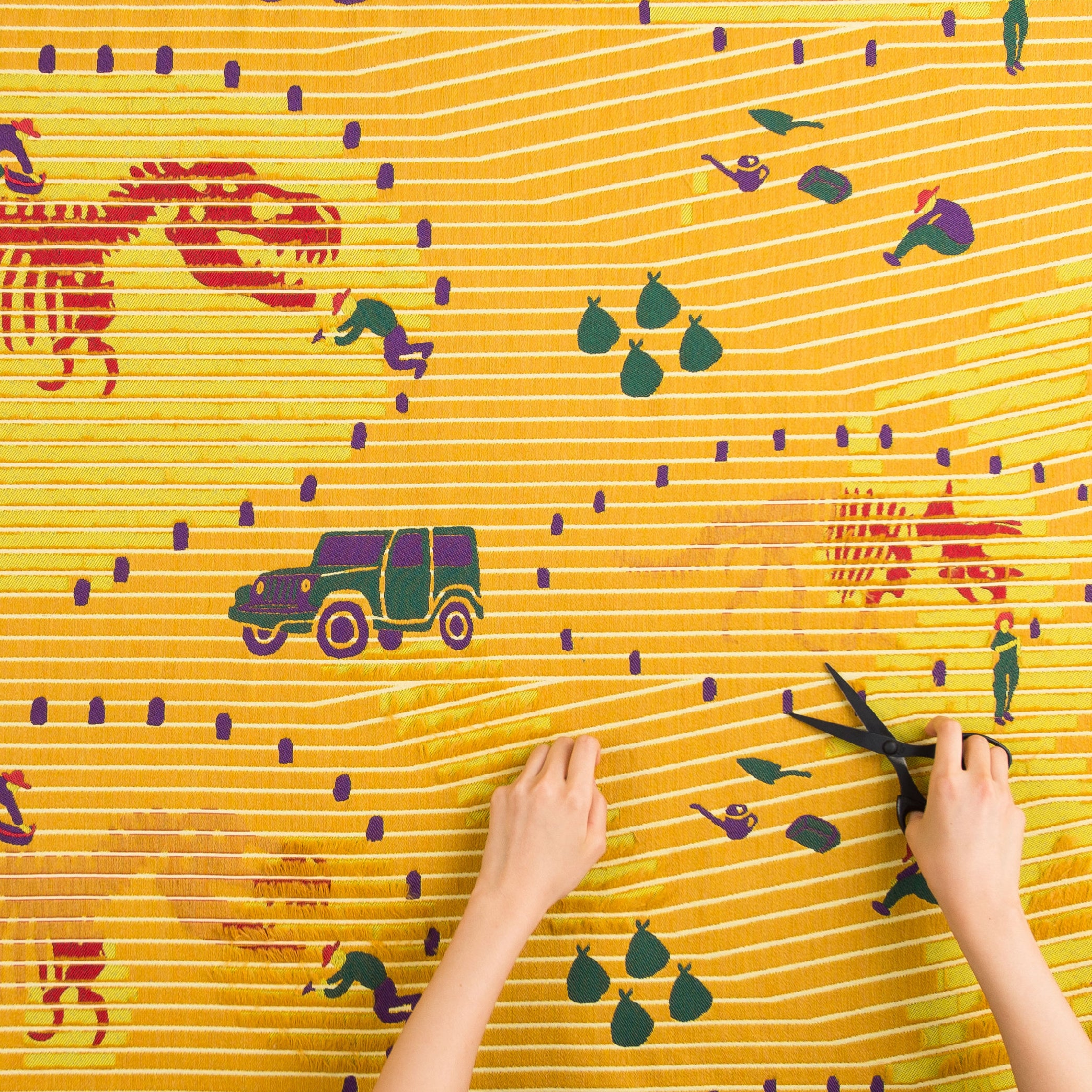 SNIP SNAP HAKKUTSU cut cloth | tyrannosaurus – YURI HIMURO ONLINE SHOP