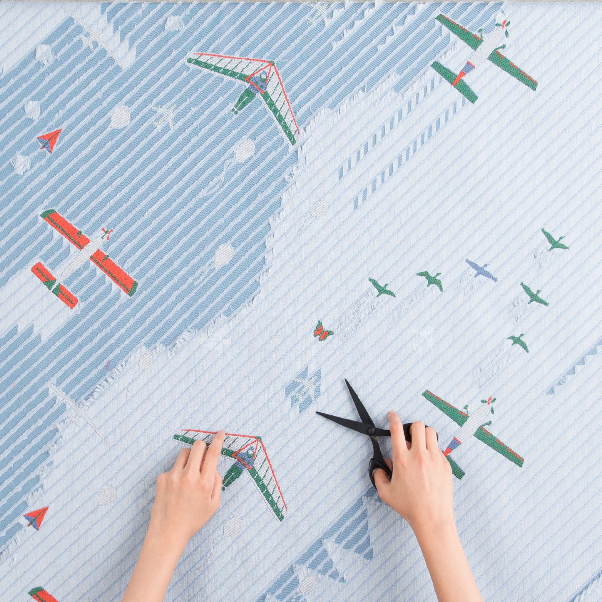 SNIP SNAP SKY cut cloth | morning glider – YURI HIMURO ONLINE SHOP