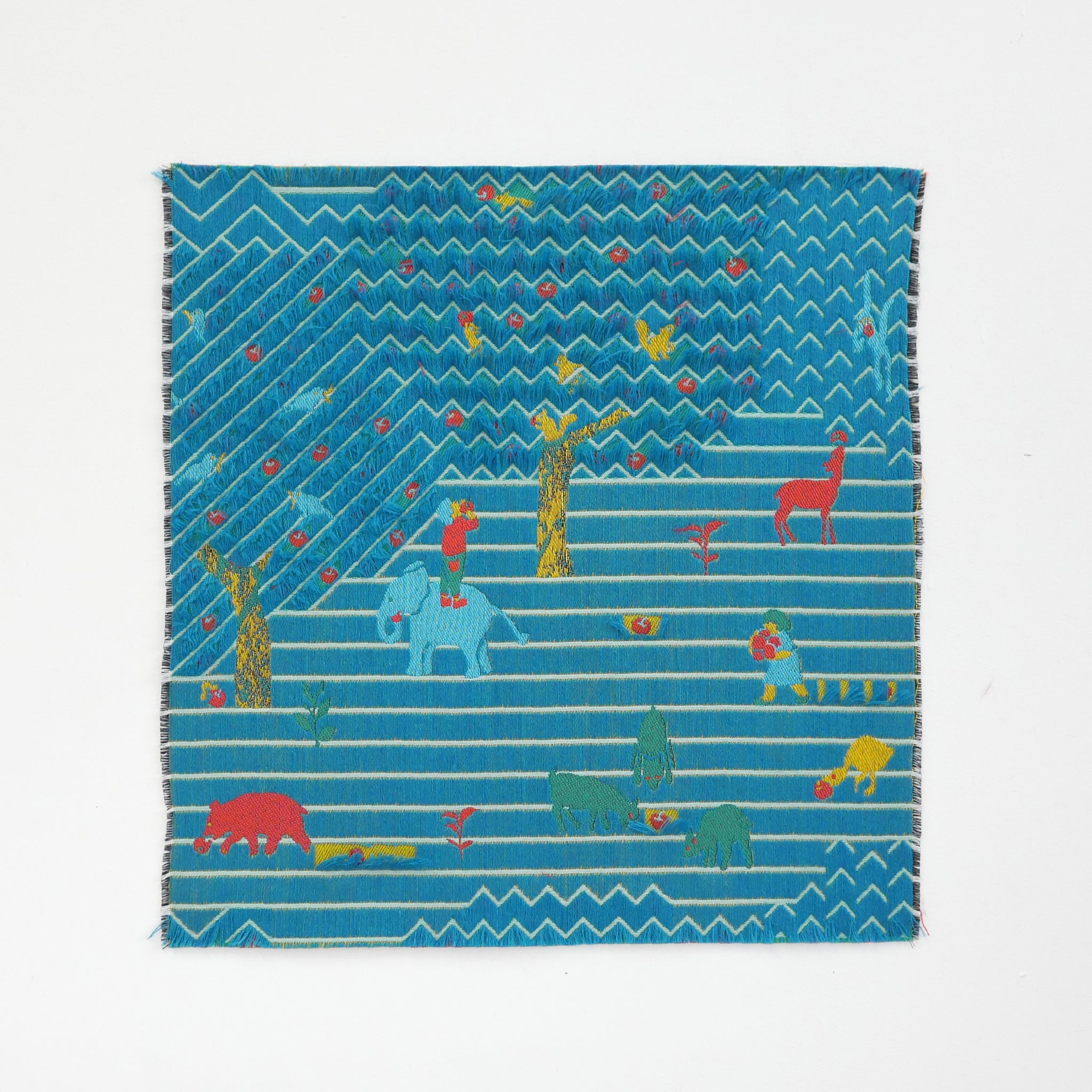 SNIP SNAP EAT WELL,PLAY WELL,SLEEP WELL cut cloth | eat well blue ...